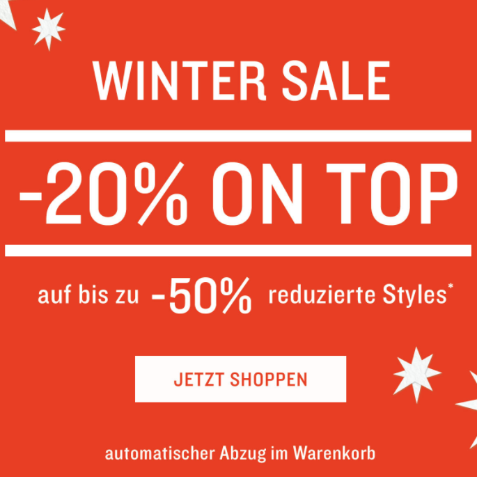 Tom Tailor: Winter-Sale mit bis zu 50% Rabatt + 20% Extra-Rabatt | MonsterDealz.de
