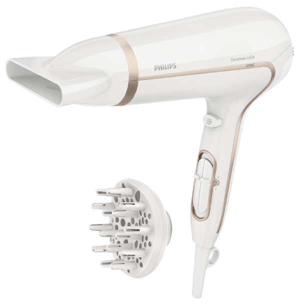 Philips HP8232/00 ThermoProtect Ionic Haartrockner (2.200 Watt) für 22 ...