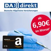 🦷 15€ Bonus für sehr günstige Zahnzusatzversicherung von DA Direkt