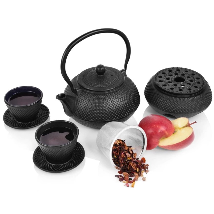 Sänger Teekannen Set aus emailliertem Gusseisen| MonsterDealz.de