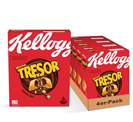 Kellogg's Tresor Choco Nut Cerealien 4 x 375g für 7,80€| MonsterDealz.de