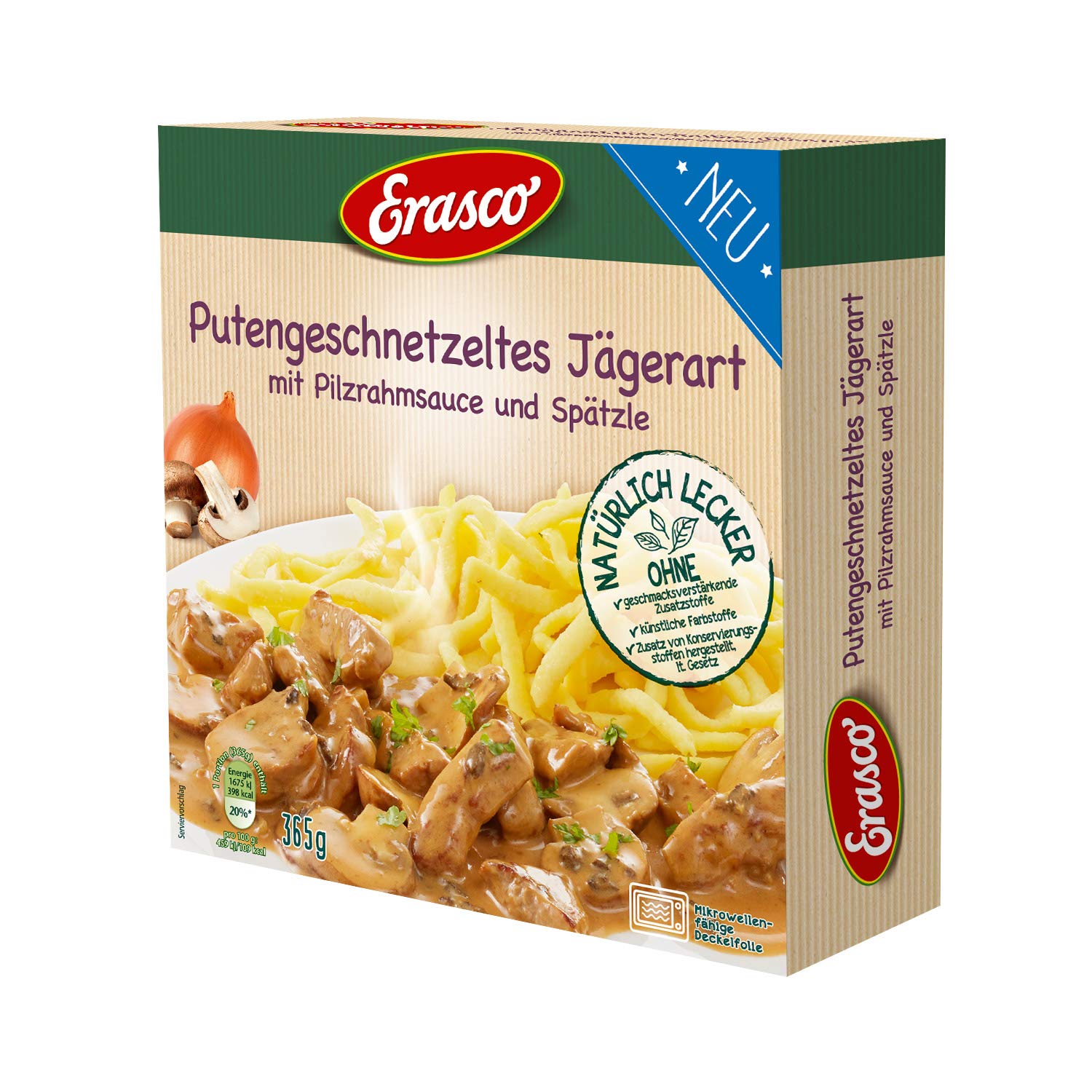4x Erasco Putengeschnetzeltes Jägerart für 10,76€