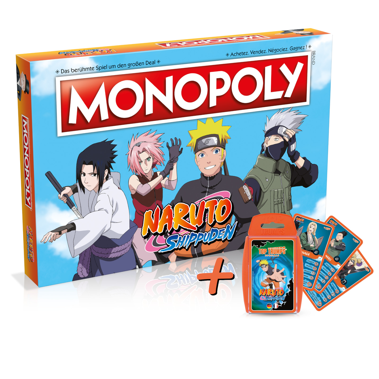 Monopoly Naruto Top Trumps für 33,11€ | MonsterDealz.de