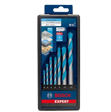 Bosch Professional 7x Expert CYL-9 MultiConstruction Bohrer Set ...