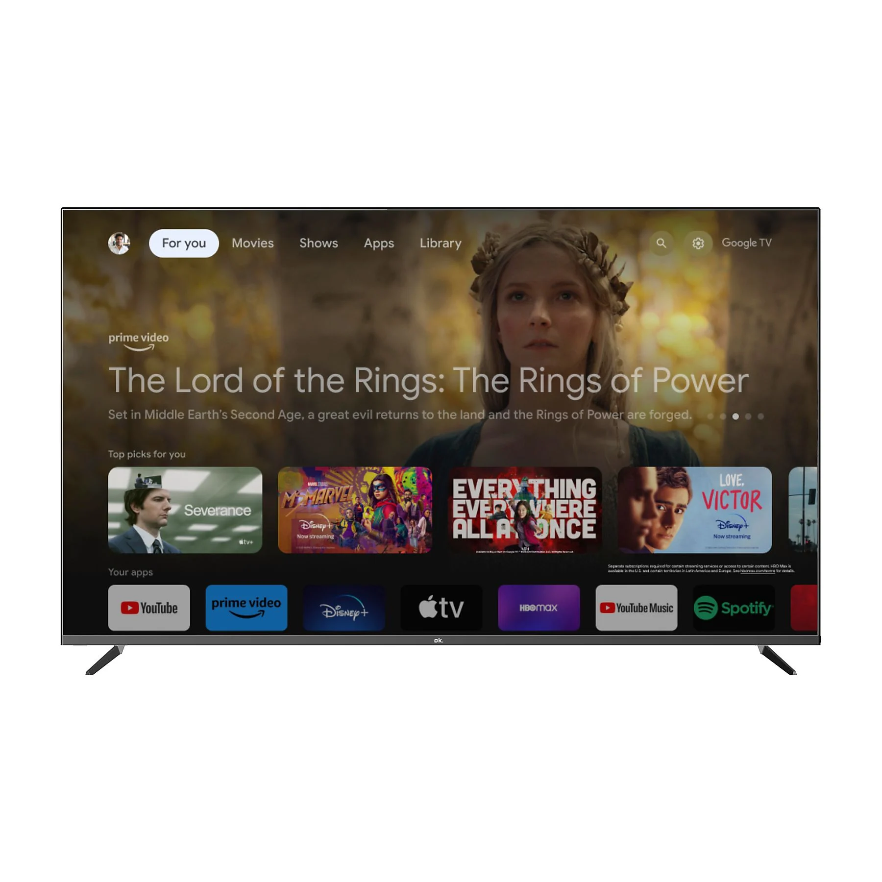 OK. OTV (70GQU-5023C) 70" QLED 4K Smart-TV für 584,90€ | MonsterDealz.de