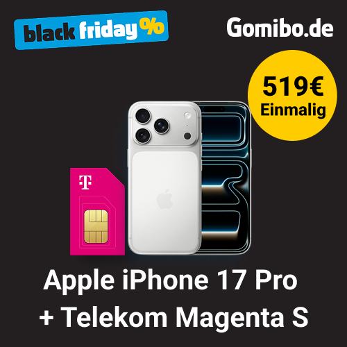Apple iPhone 17 Pro 256GB+ 30GB 5G + Alles-Flat| MonsterDealz.de