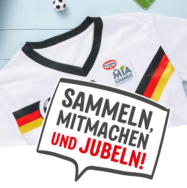 🍕 Dr. Oetker WM-Trikot & Socken gratis sichern