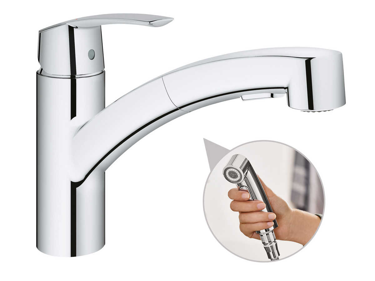 Grohe Start Küchenarmatur mit Geschirrbrause | 30307000 | MonsterDealz.de